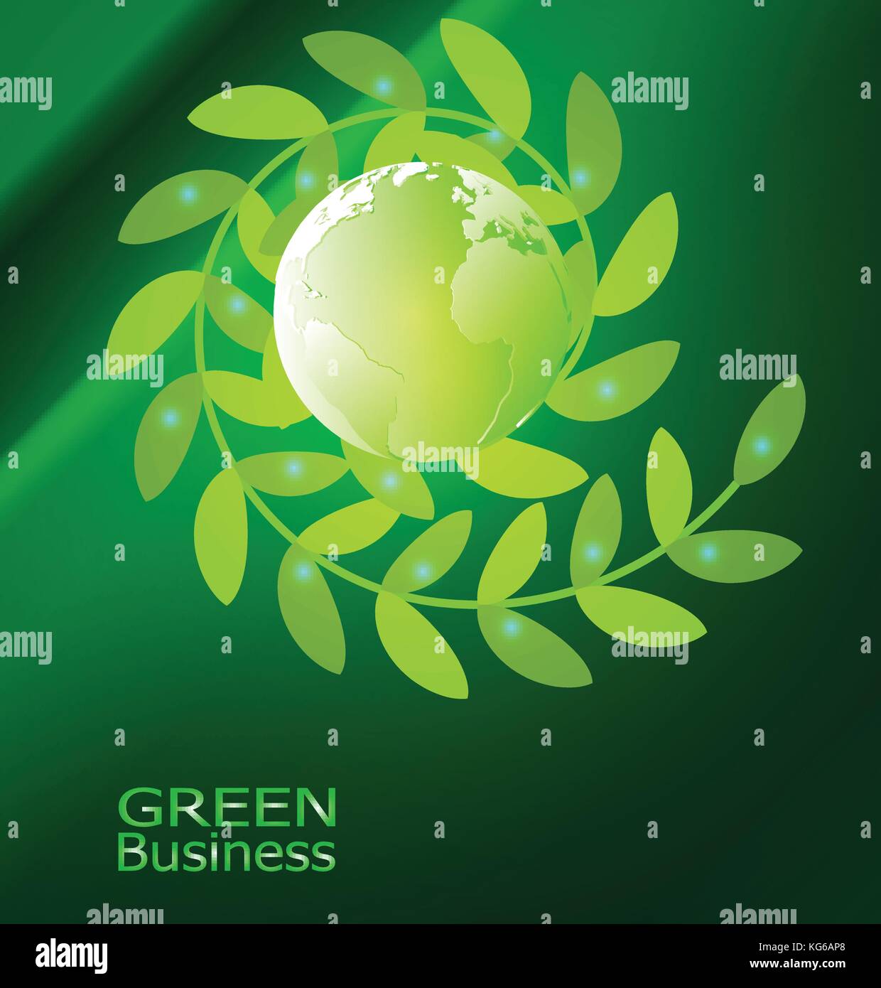 green business background vector. it can be applied for kinds of media ...