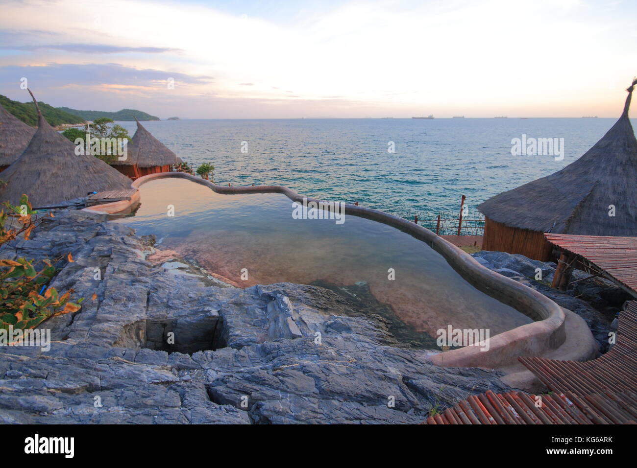 Red rock resort pool hi-res stock photography and images - Alamy