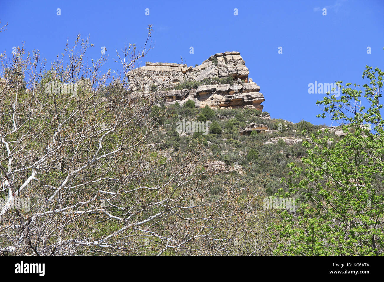 White rock formation hi-res stock photography and images - Alamy
