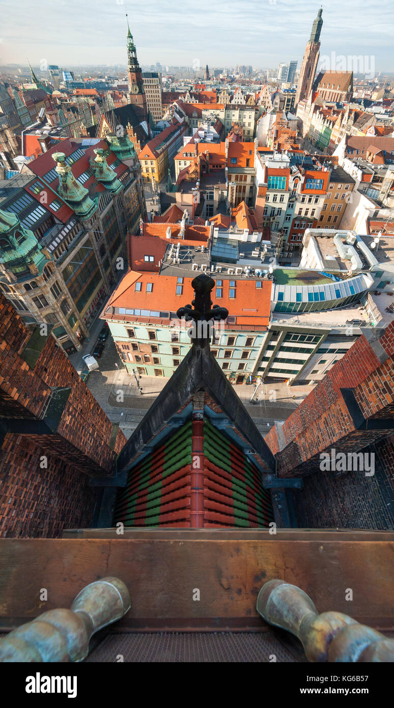 Wroclaw poland top view panorama hi-res stock photography and images ...