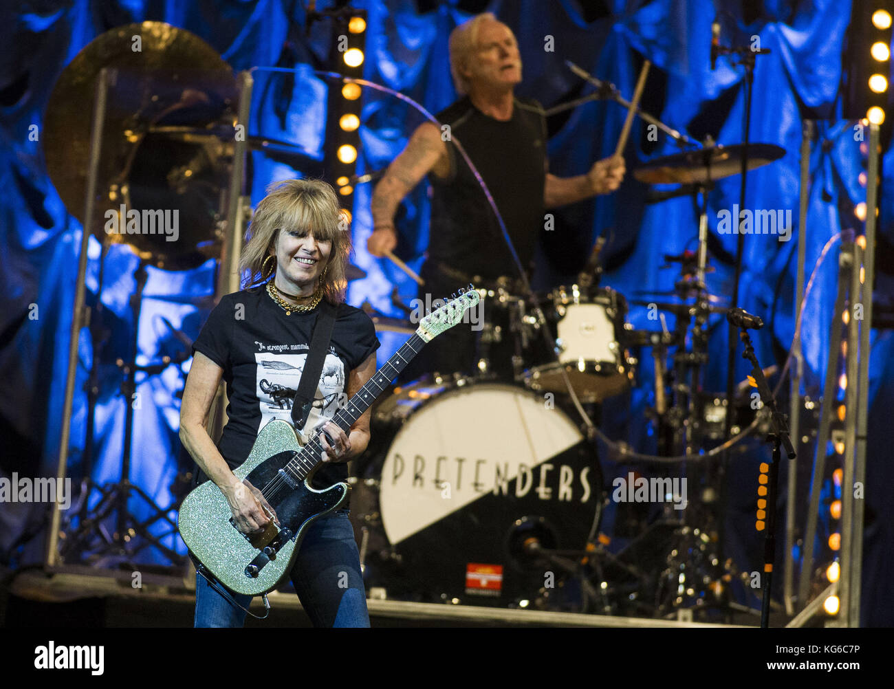 The Pretenders perform live at Usher Hall in Edinburgh Featuring ...