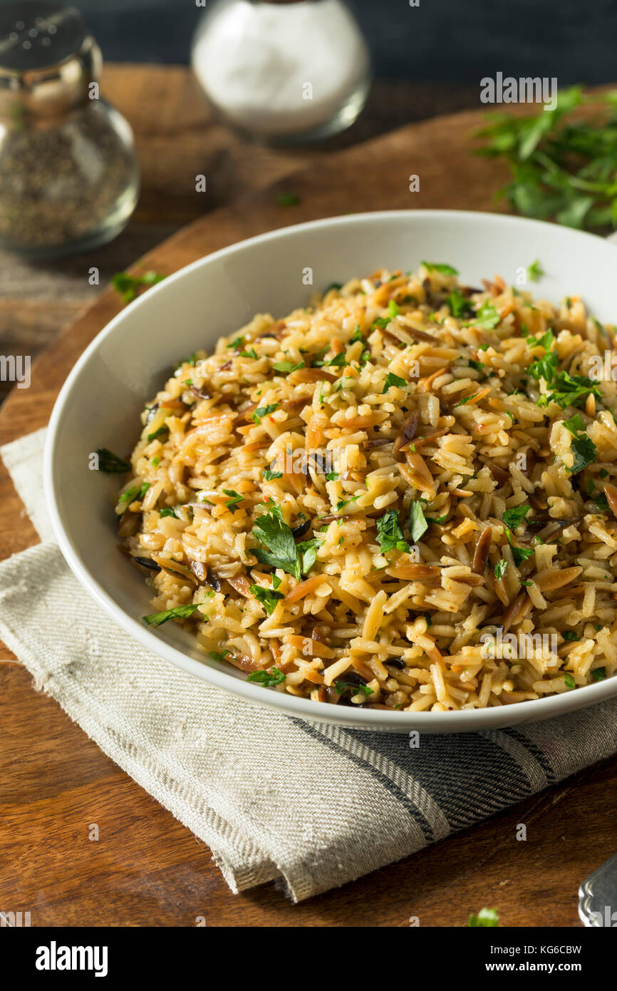 Rice pilaf bowl hi-res stock photography and images - Alamy