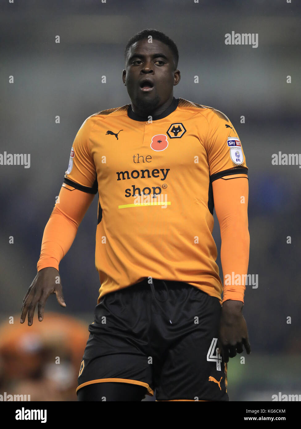 Wolverhampton Wanderers' Alfred N'Diaye during the Sky Bet Championship ... Wolverhampton Wanderers' Alfred N'Diaye during the Sky Bet Championship ...