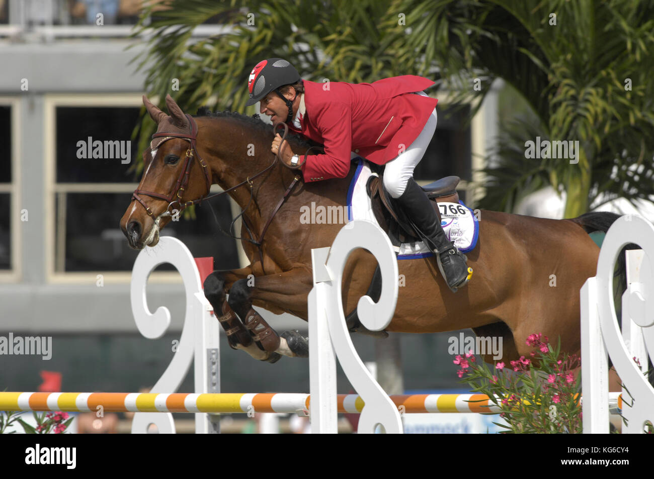 Markus Fuchs (SUI) riding Nirmette, Winter Equestrian Festival ...