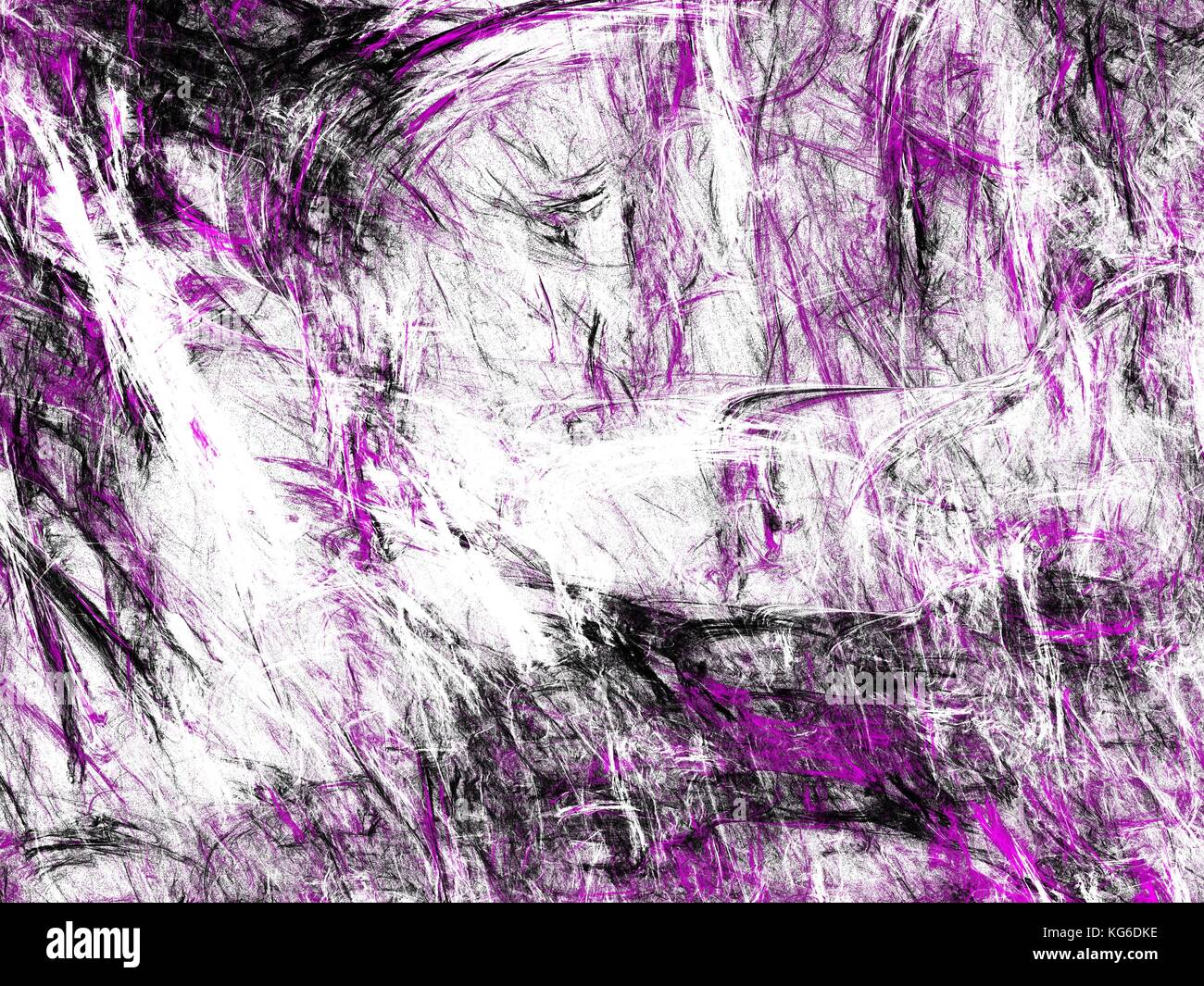 Grunge abstract black and purple background on white backdrop. Three ...