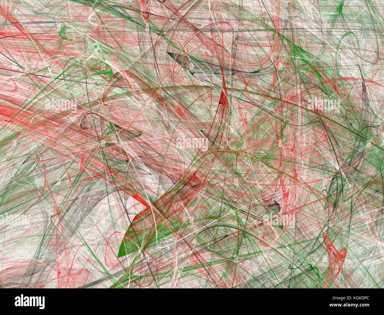 Grunge abstract contrast green and red background on white backdrop ...