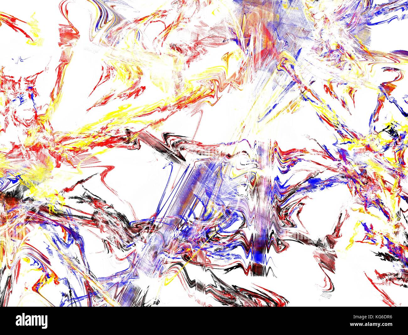Grunge abstract contrast background on white backdrop. Five colors ...