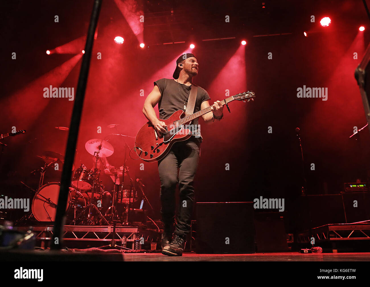 Kip Moore performing at Manchester O2 Ritz Featuring: Kip Moore Where ...