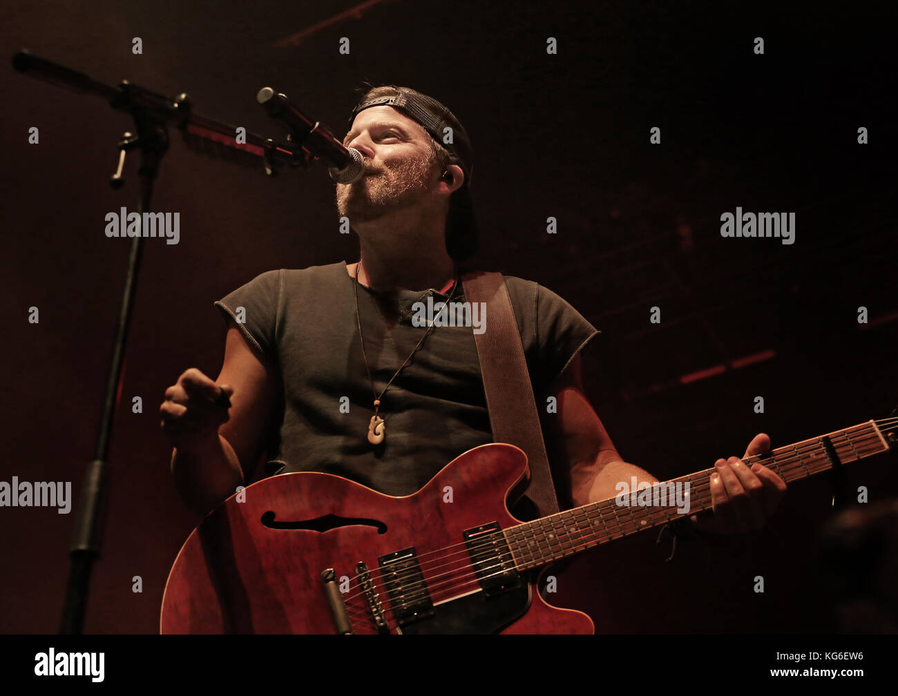 Kip Moore performing at Manchester O2 Ritz Featuring: Kip Moore Where ...