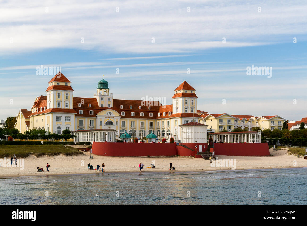 Kurort Binz Insel Rügen Ostsee Stock Photo - Alamy