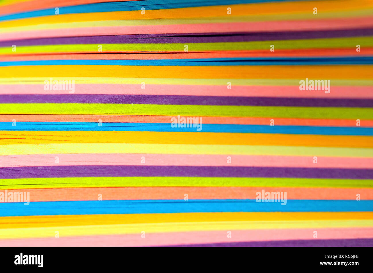 Sheets of colored paper like files for background or texture Stock ...