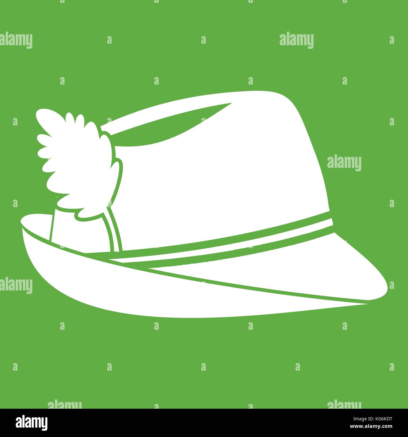 Irish hat icon green Stock Vector Image & Art - Alamy