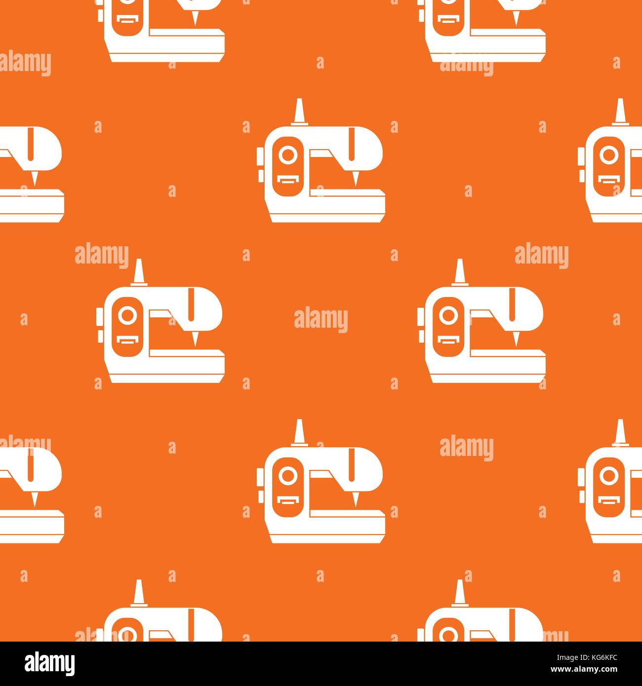 Sewing Machine Pattern Seamless Stock Vector Image And Art Alamy