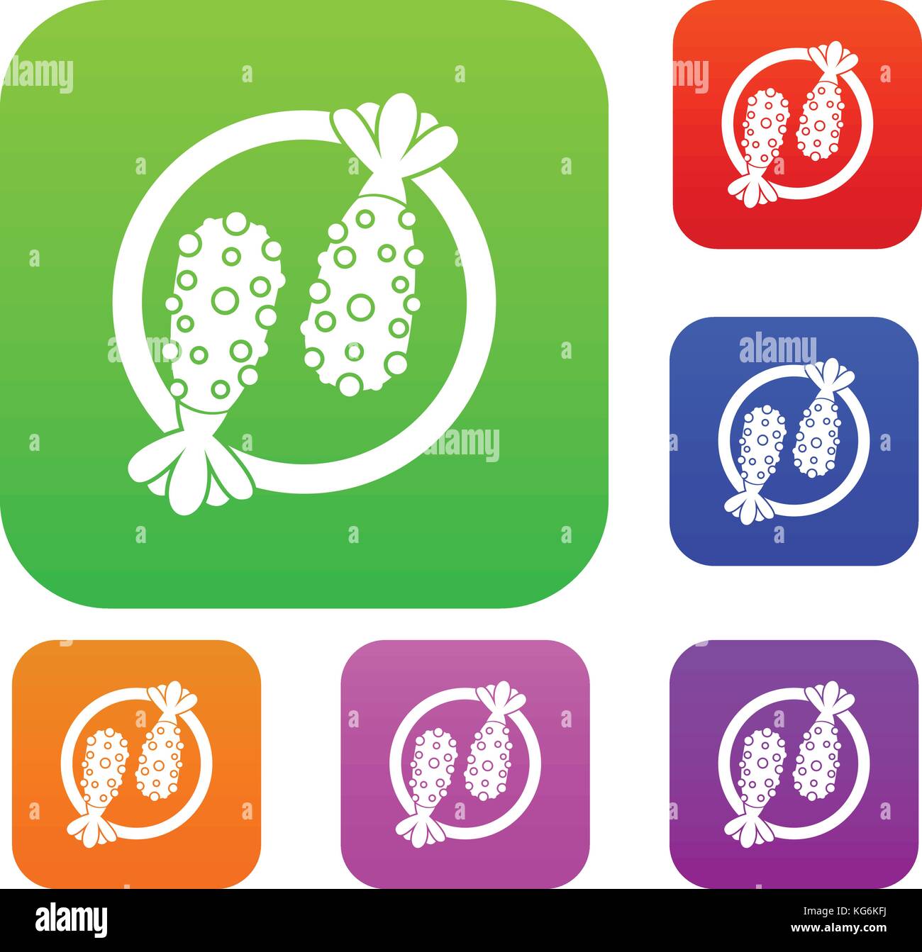 Asian food set color collection Stock Vector Image & Art - Alamy
