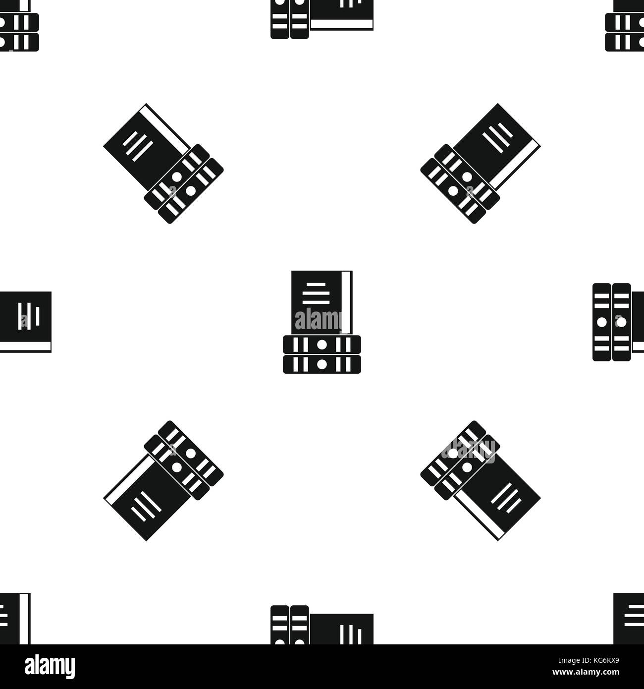 Three books pattern seamless black Stock Vector Image & Art - Alamy
