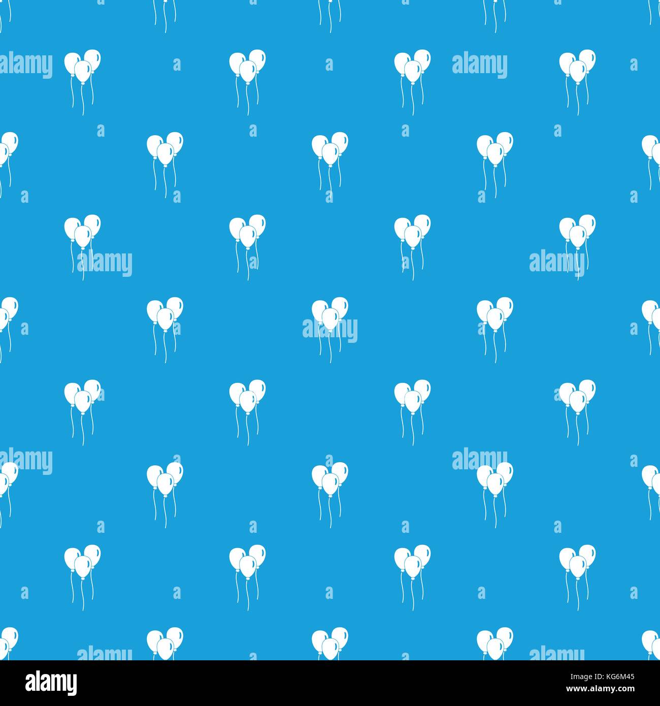 Balloons pattern seamless blue Stock Vector Image & Art - Alamy