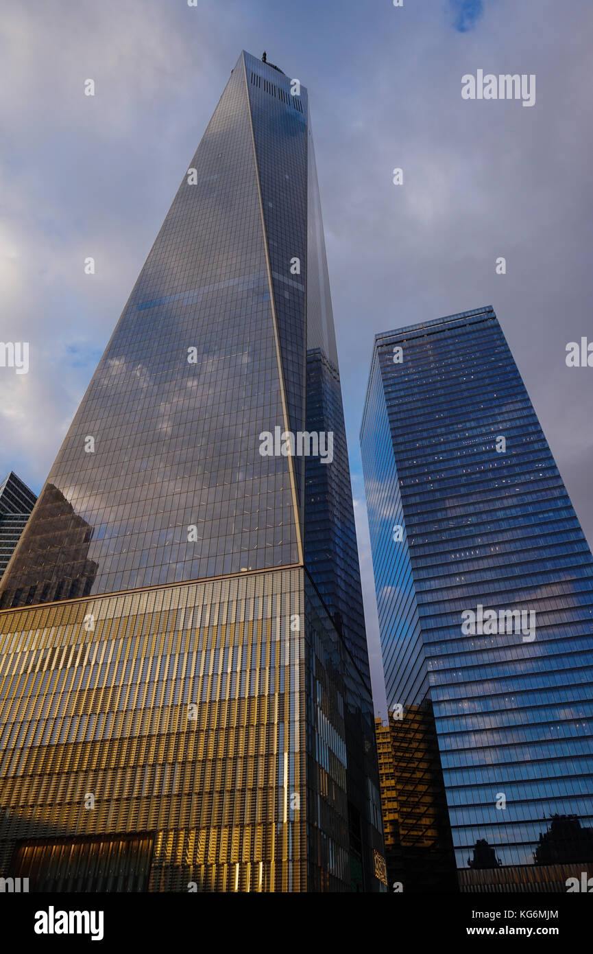 Freedom Tower in Manhattan. New York City in United States Of America ...