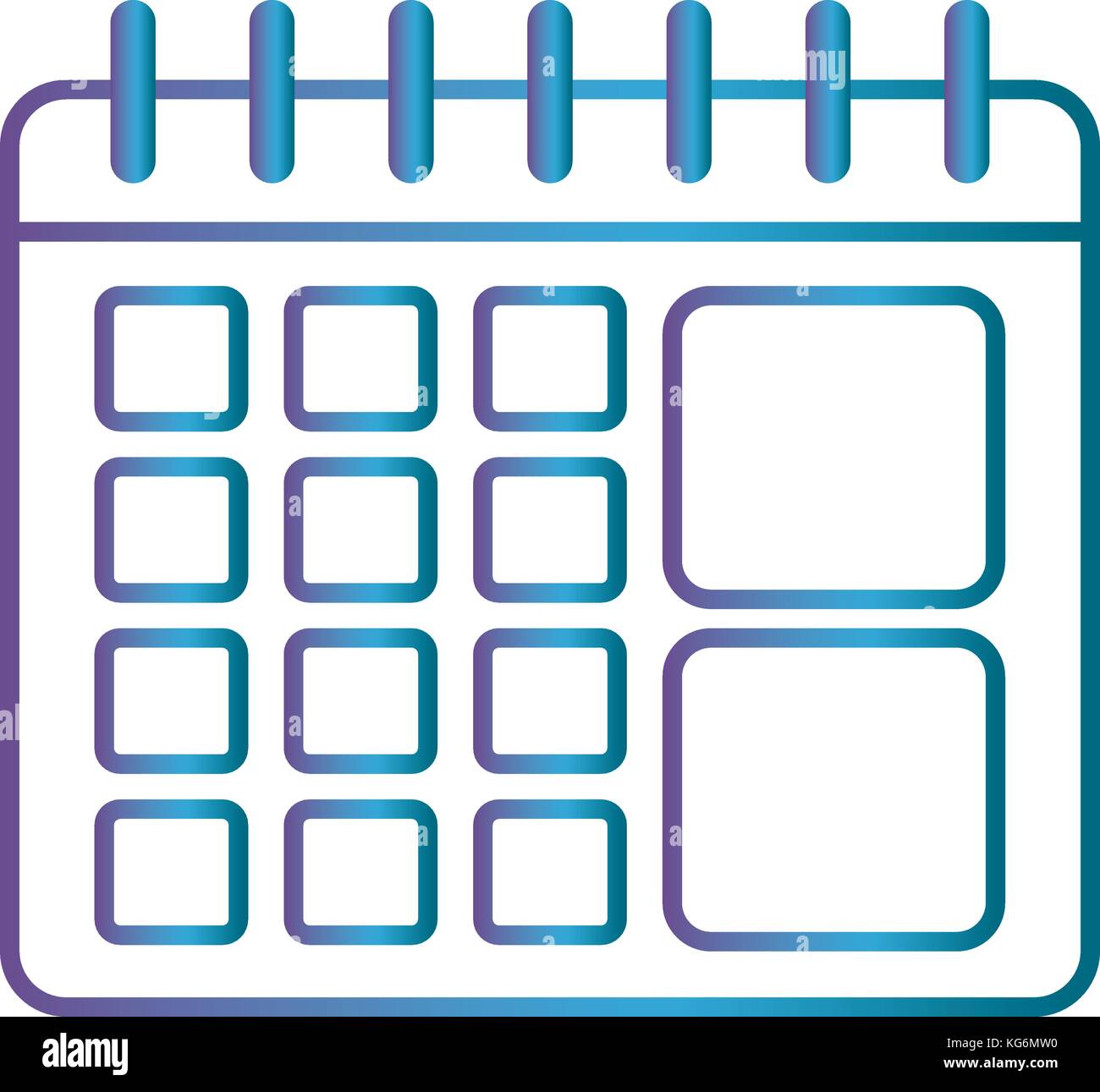 calendar icon image Stock Vector Image & Art - Alamy