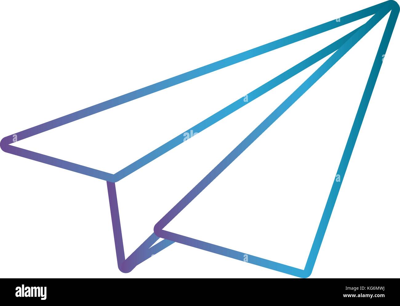paper plane icon Stock Vector Image & Art - Alamy