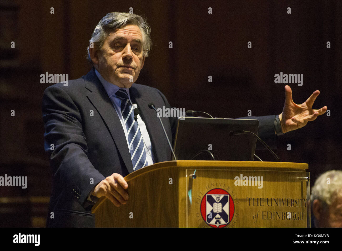 Gordon brown in scotland hi-res stock photography and images - Alamy