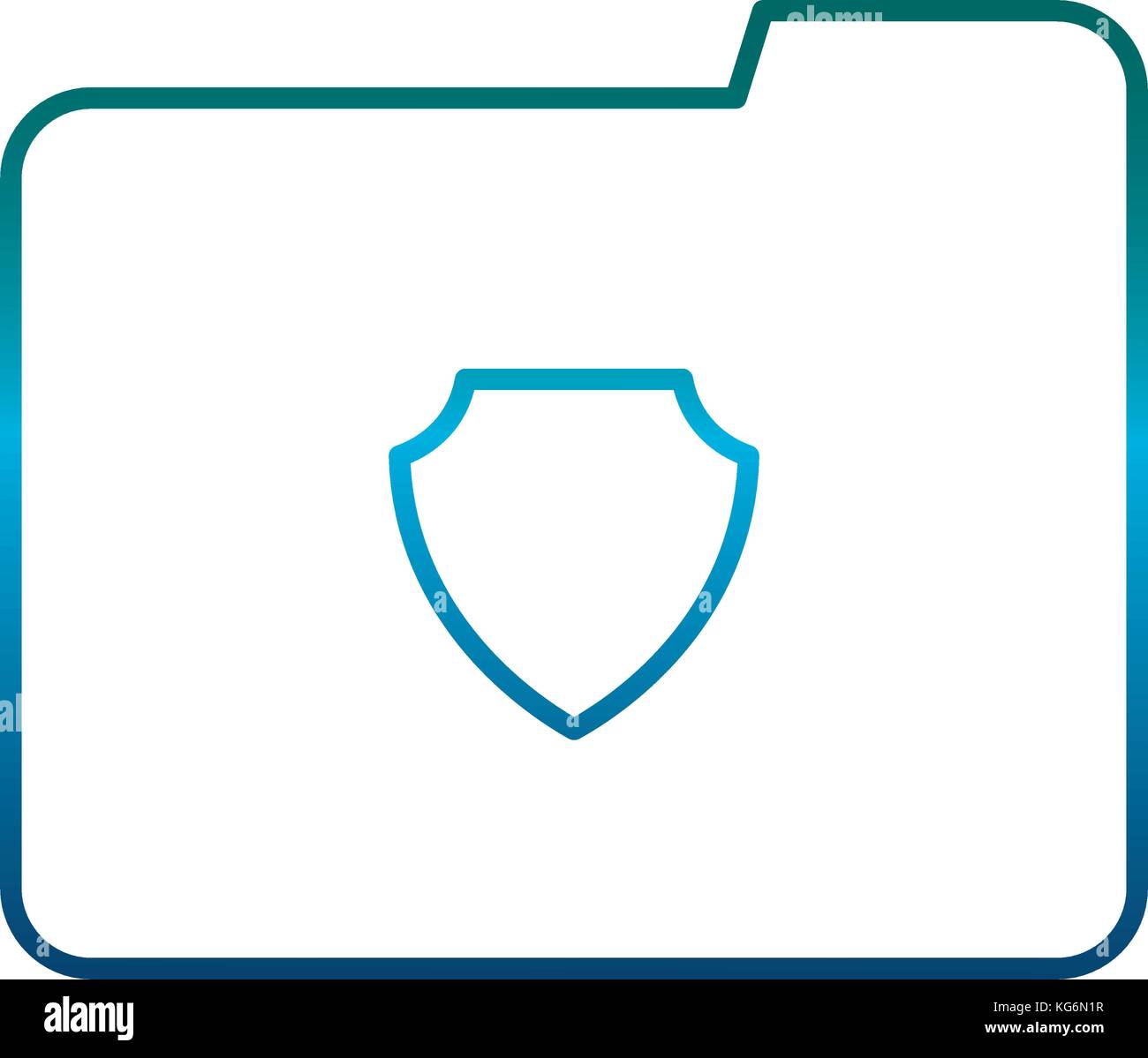 document folder icon Stock Vector Image & Art - Alamy