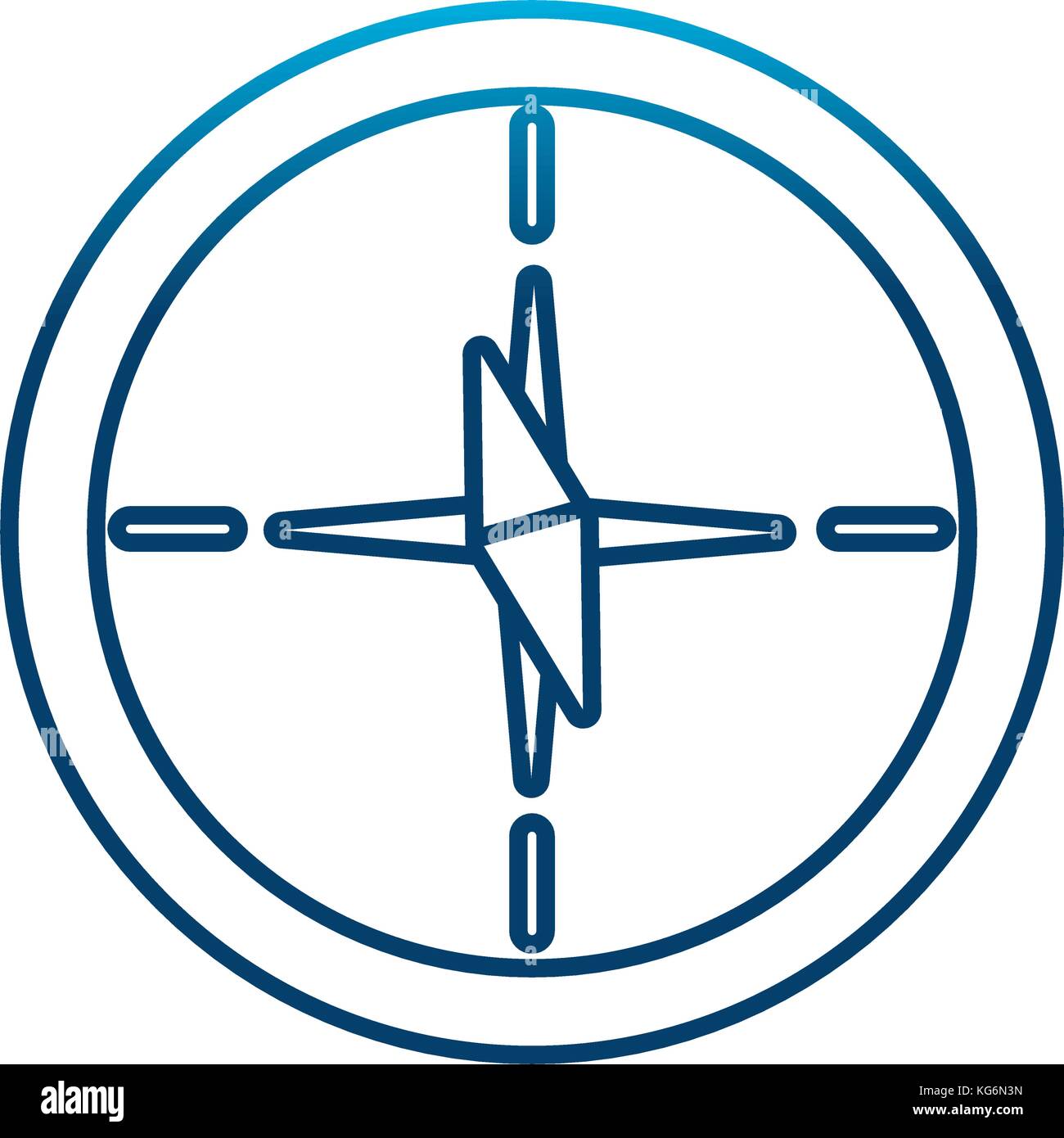 compass icon image Stock Vector Image & Art - Alamy