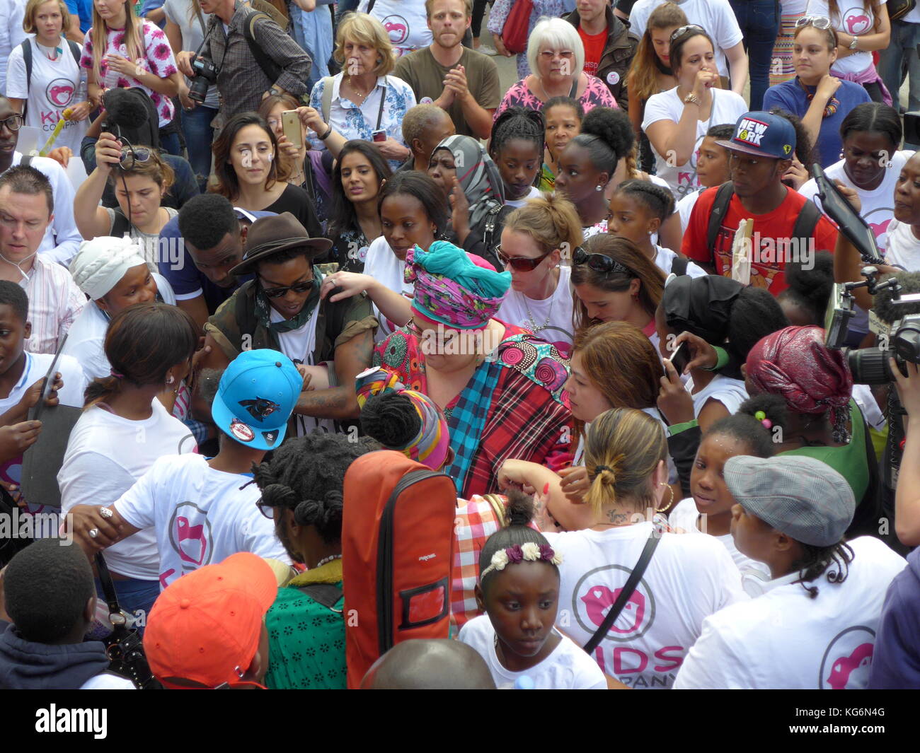 Camila Batmanghelidjh in Whitehall after the collapse of Kids Co ...