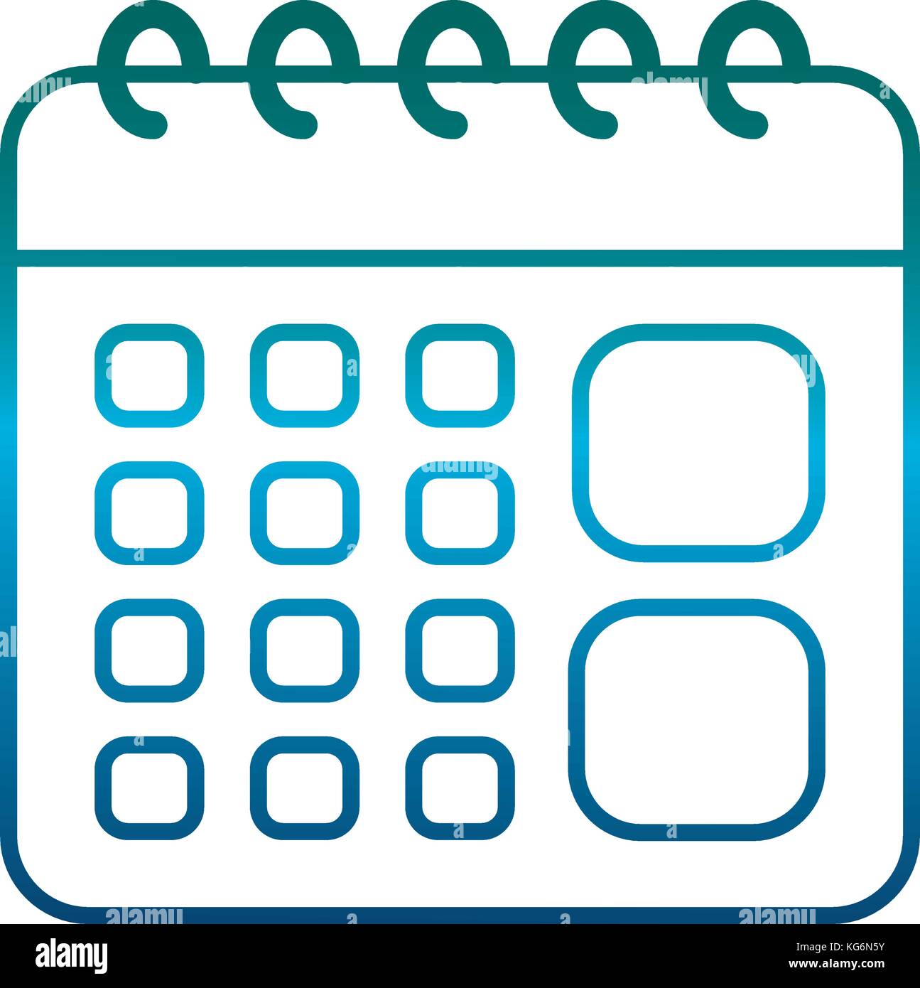 calendar icon image Stock Vector Image & Art - Alamy