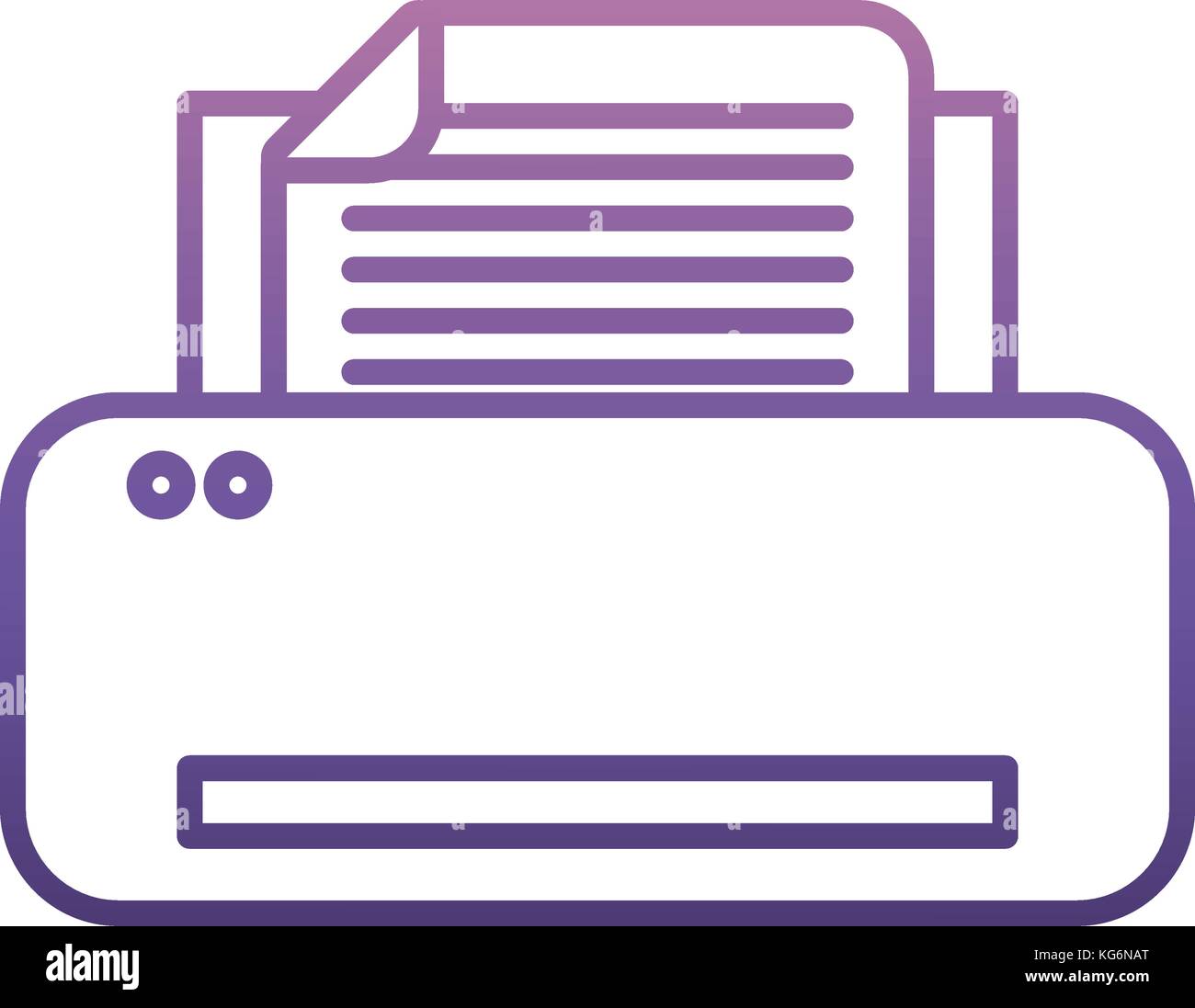 printer icon image Stock Vector Image & Art - Alamy