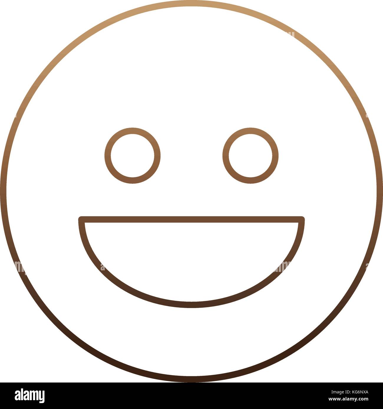 face smiling icon Stock Vector Image & Art - Alamy
