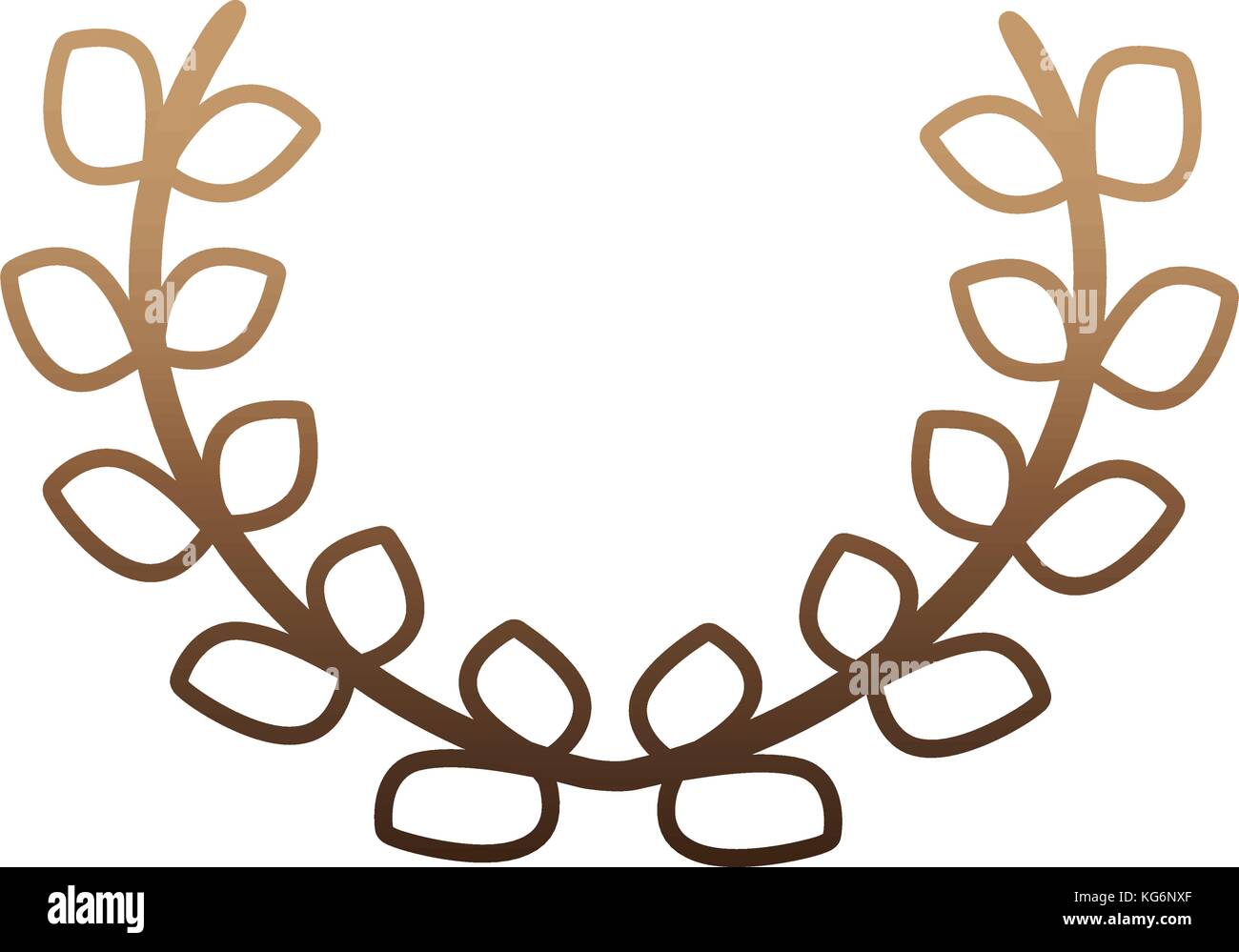 decorative wreath icon Stock Vector Image & Art - Alamy