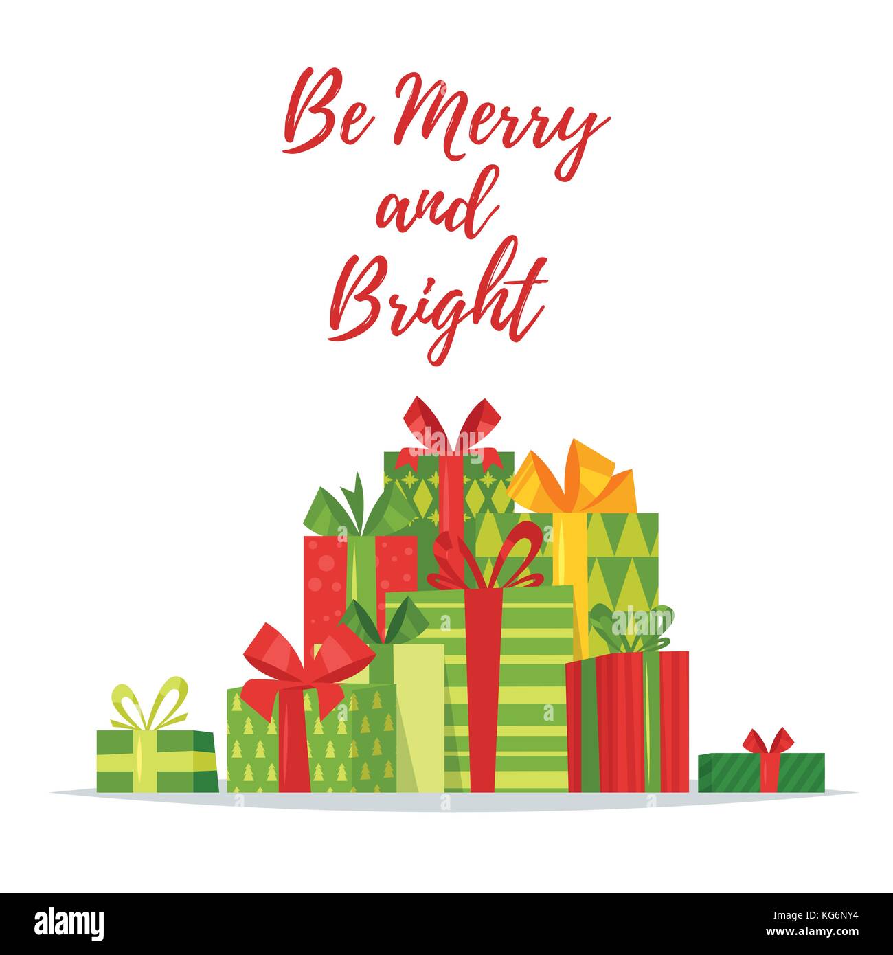 Beautiful christmas decoration new Stock Vector Images - Alamy