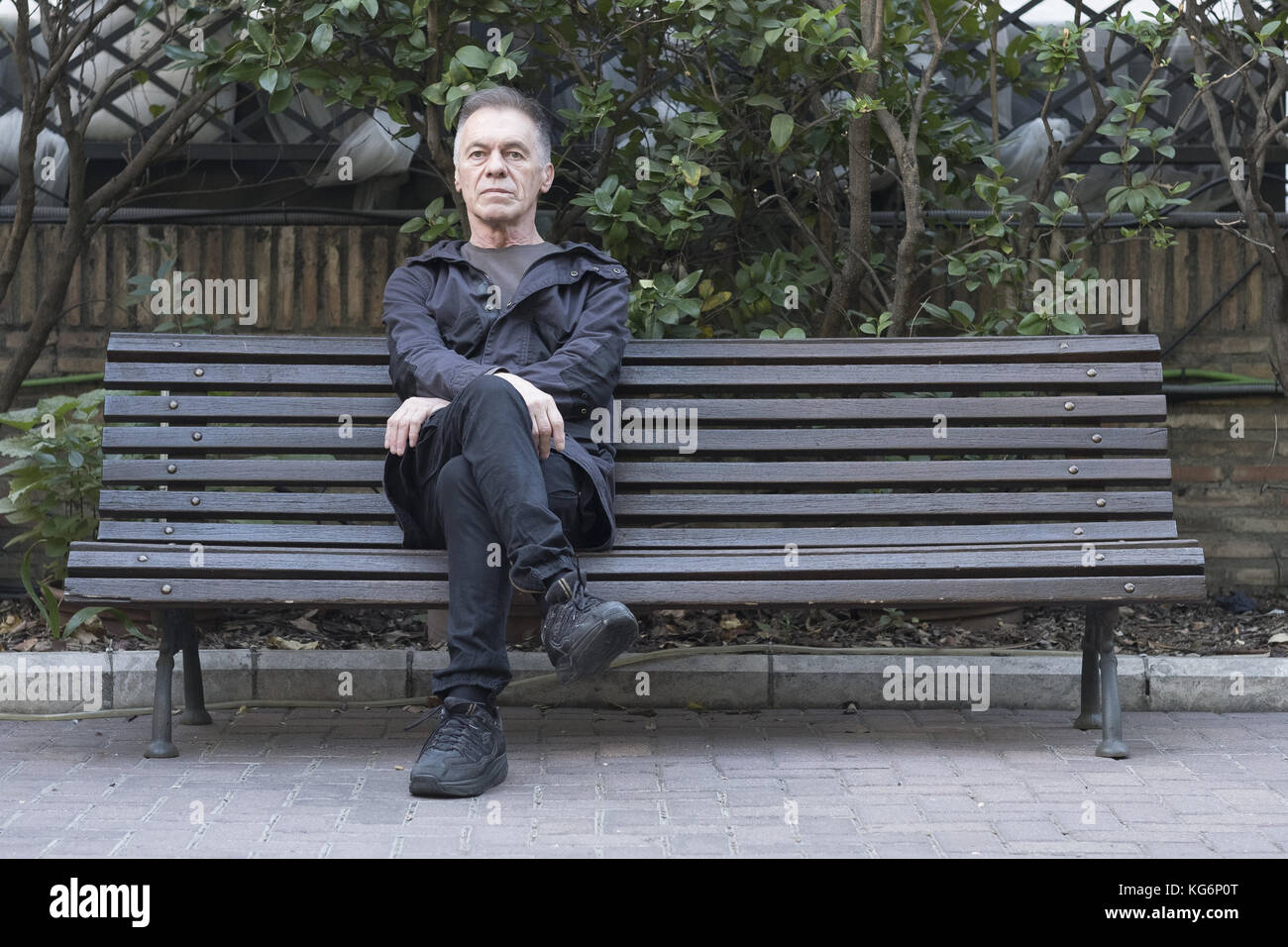 Film director Pablo Solarz and actor Miguel Angel Sola attend a ...