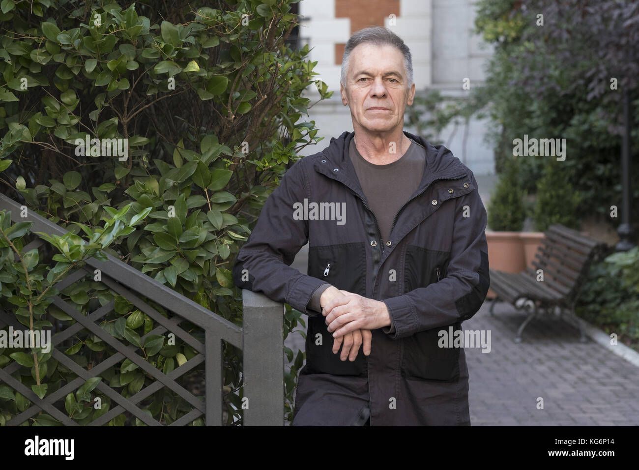 Film director Pablo Solarz and actor Miguel Angel Sola attend a ...