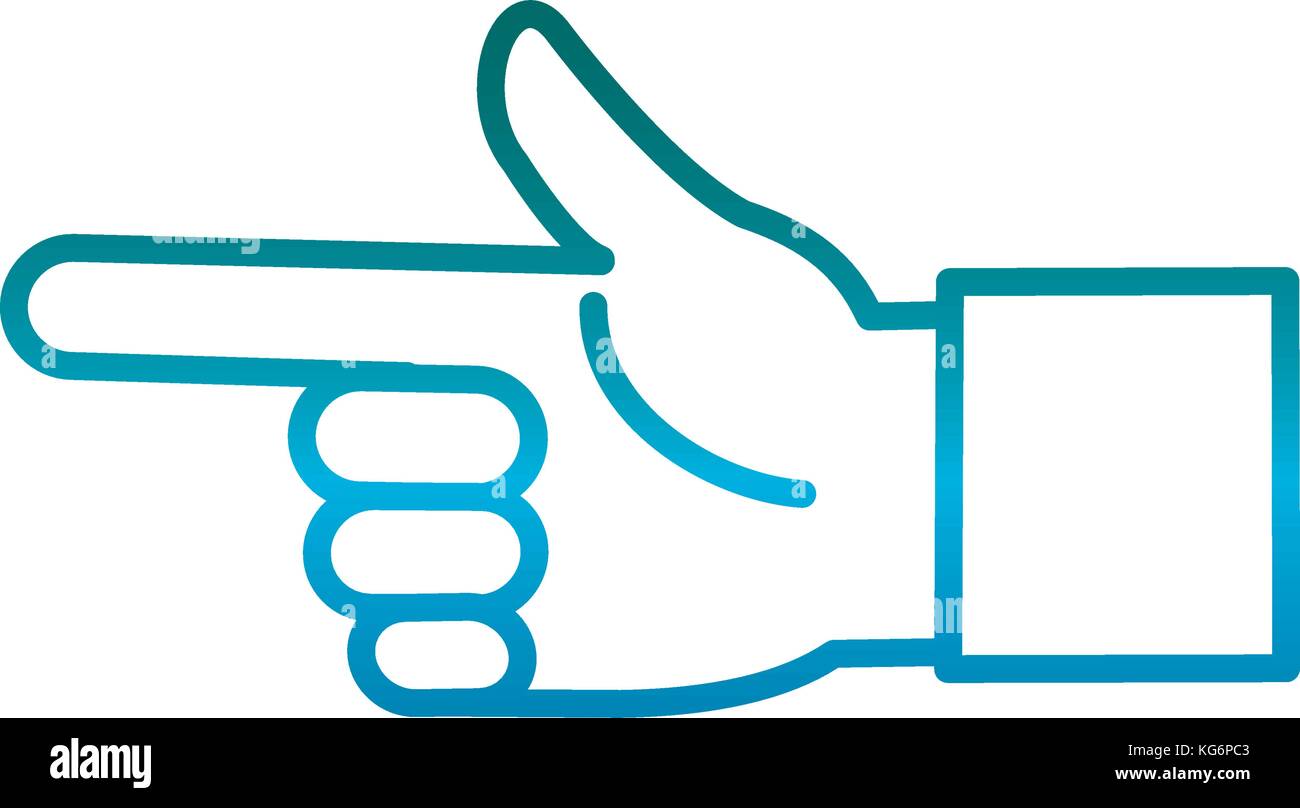 human hand icon Stock Vector Image & Art - Alamy