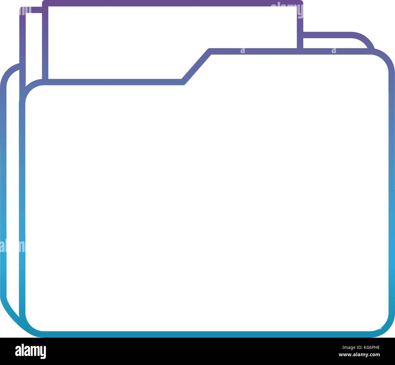 document folder icon Stock Vector Image & Art - Alamy