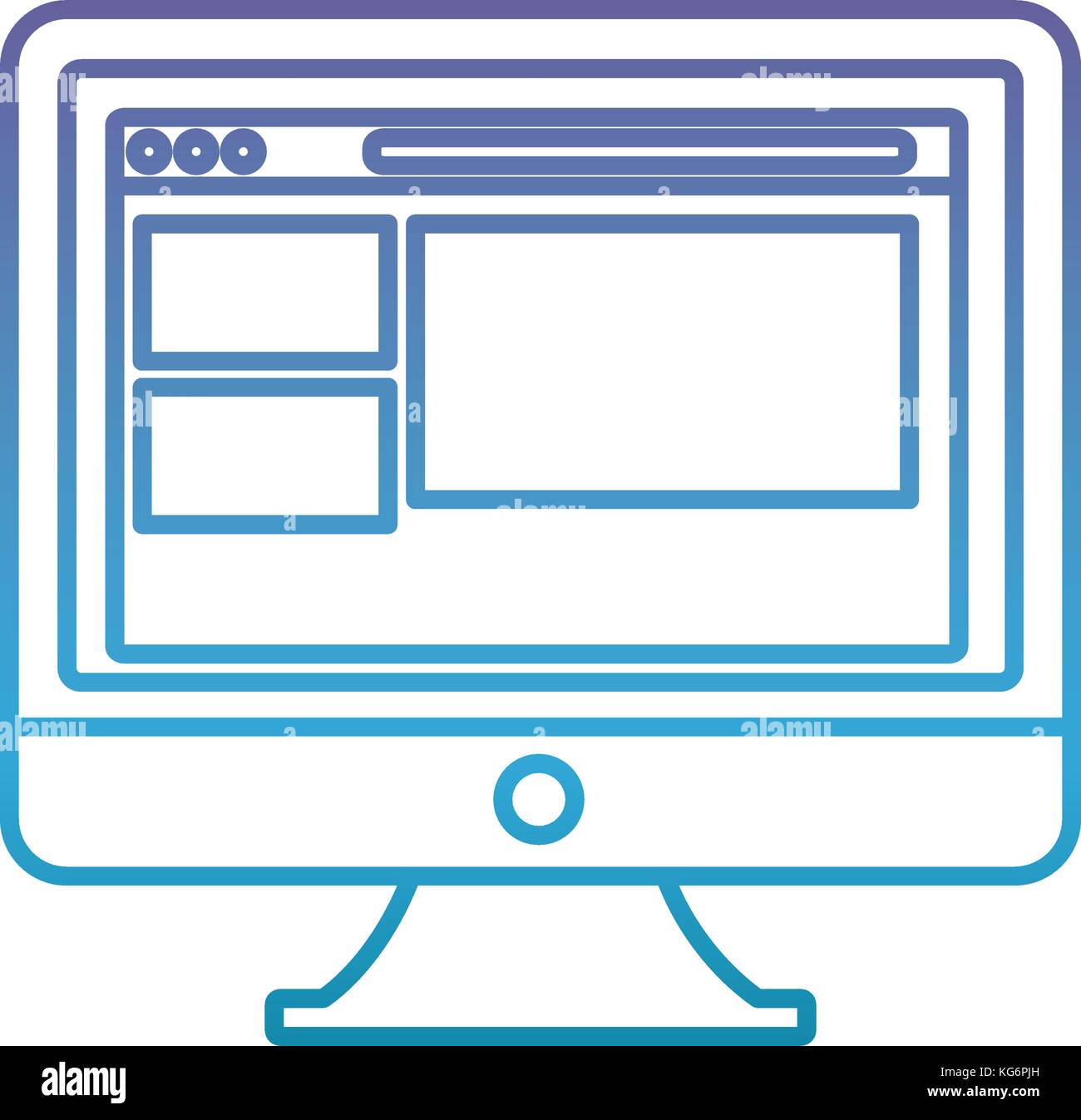 computer icon image Stock Vector Image & Art - Alamy