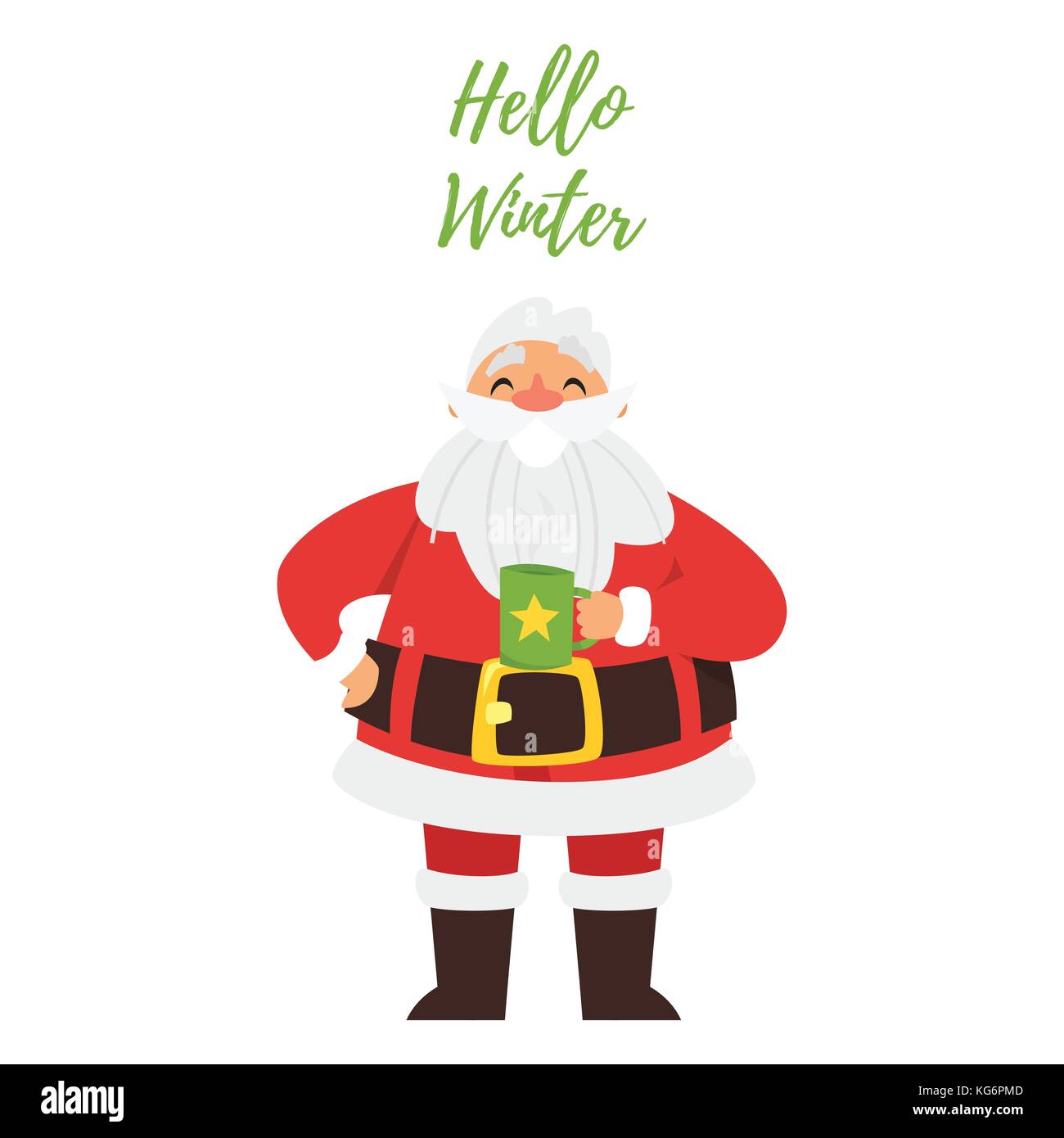 Standing smiling face to face holding Stock Vector Images - Alamy