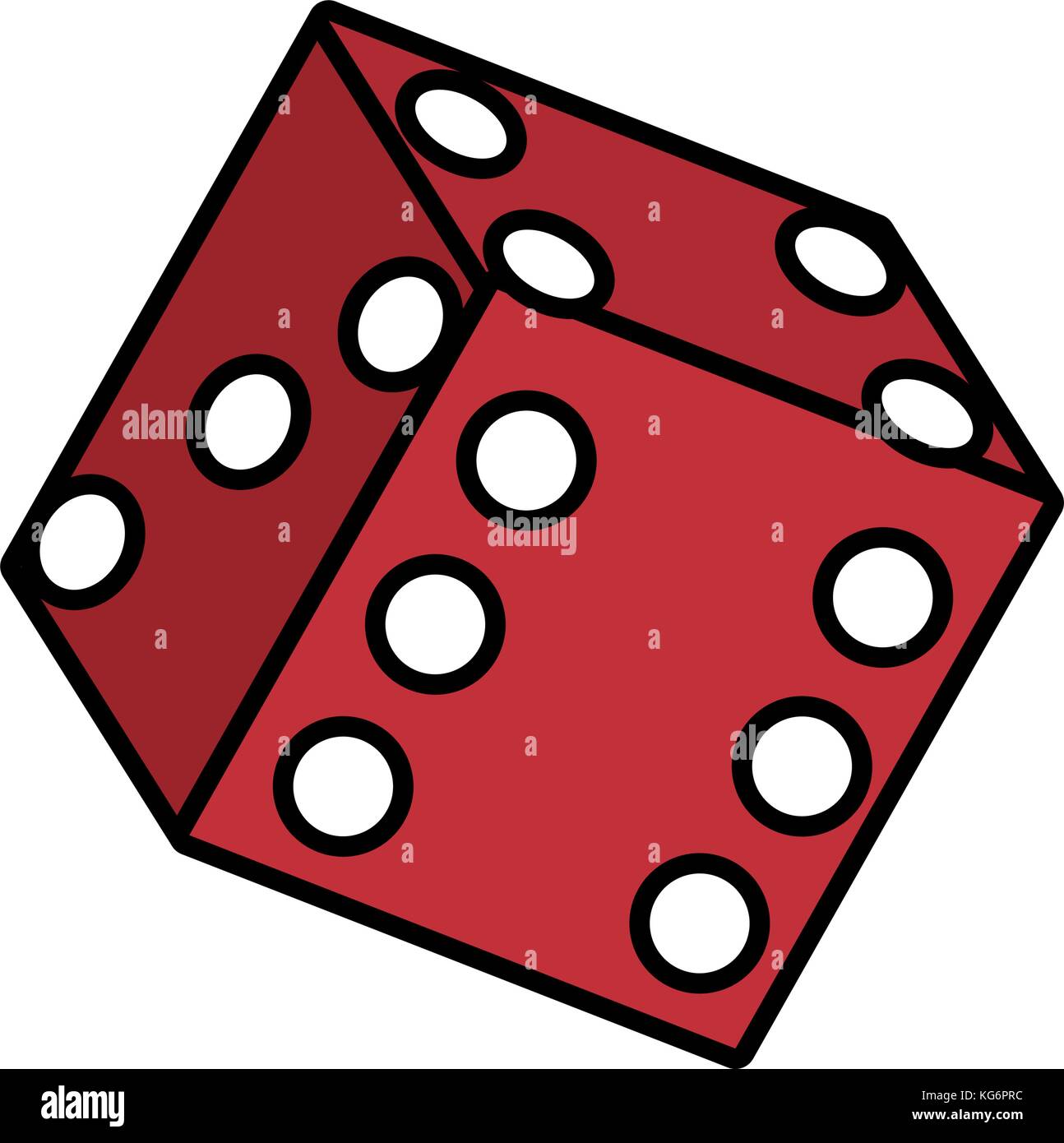 dice vector illustration Stock Vector Image & Art - Alamy