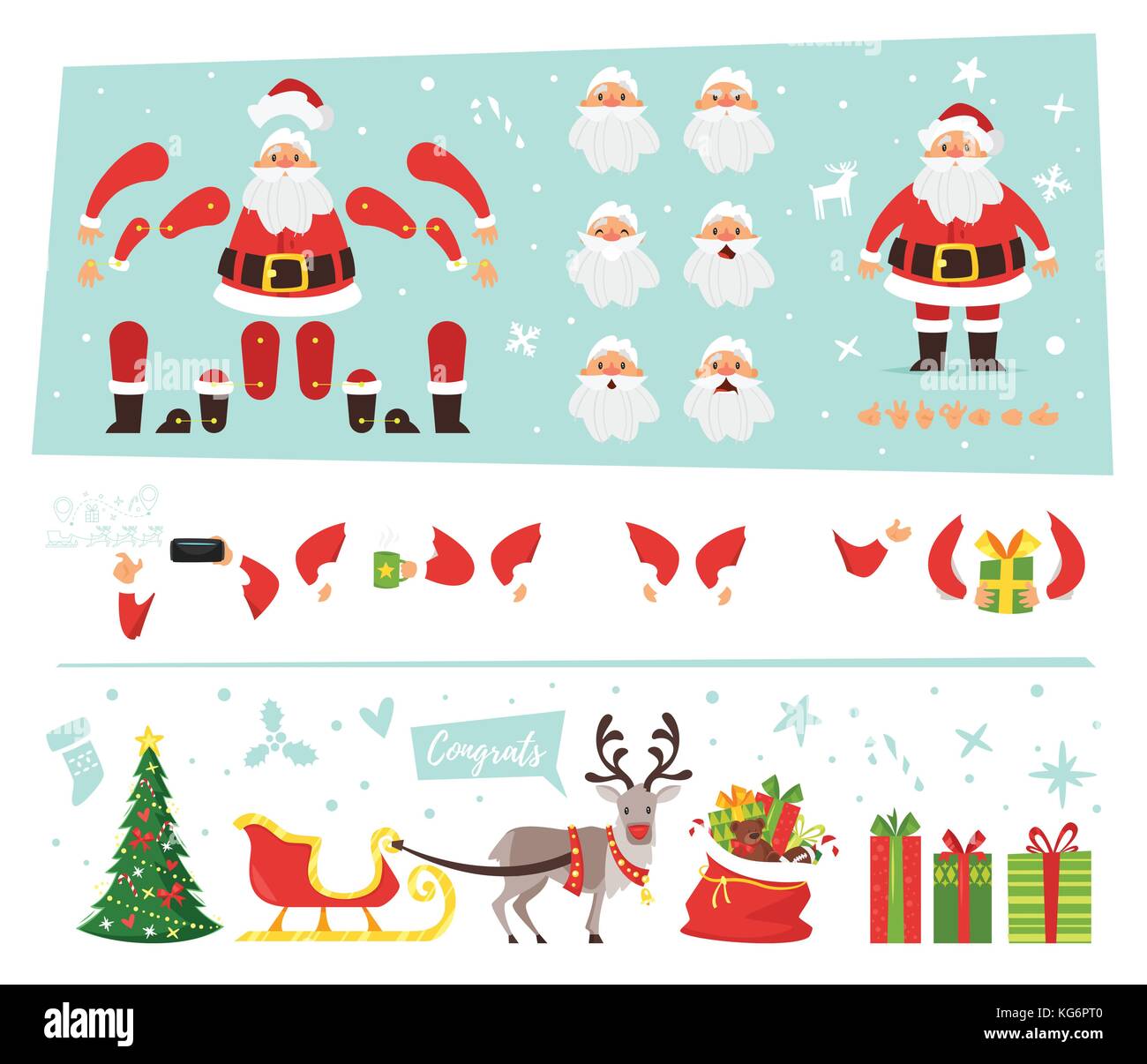 Greeting card animation Stock Vector Images - Alamy