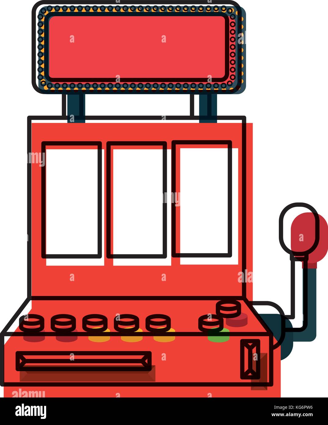 slot machine vector illustration Stock Vector Image & Art - Alamy