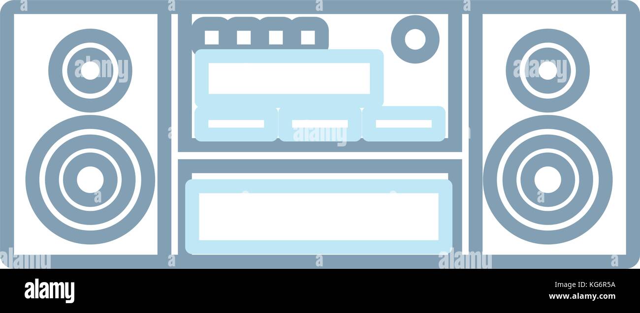 stereo vector illustration Stock Vector Image & Art - Alamy
