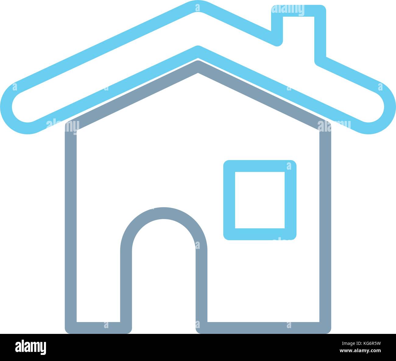 house vector illustration Stock Vector Image & Art - Alamy