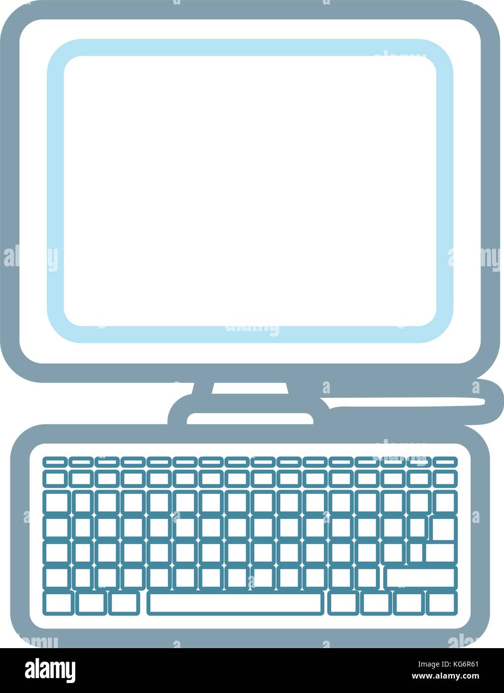 computer vector illustration Stock Vector Image & Art - Alamy