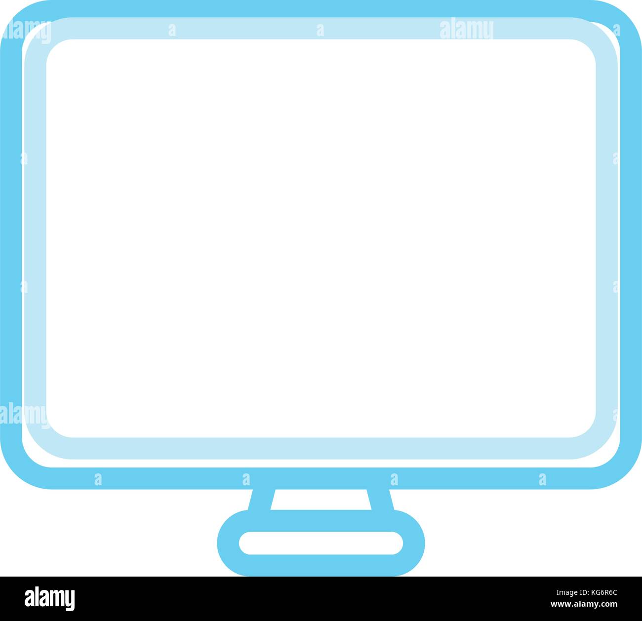 screen vector illustration Stock Vector Image & Art - Alamy