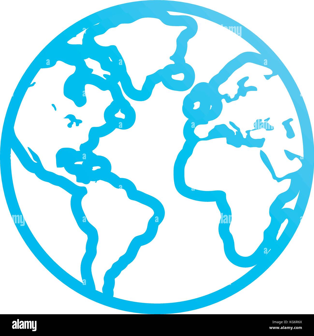 global planet vector illustration Stock Vector Image & Art - Alamy