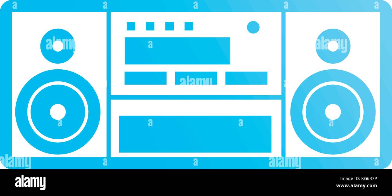 stereo vector illustration Stock Vector Image & Art - Alamy