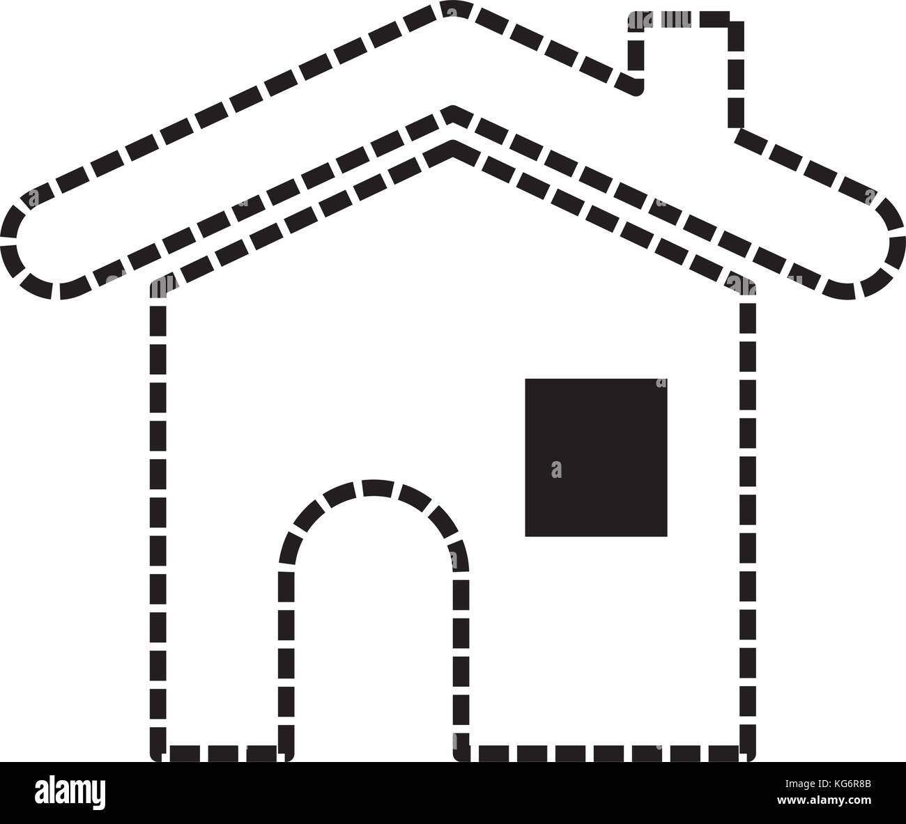 house vector illustration Stock Vector Image & Art - Alamy