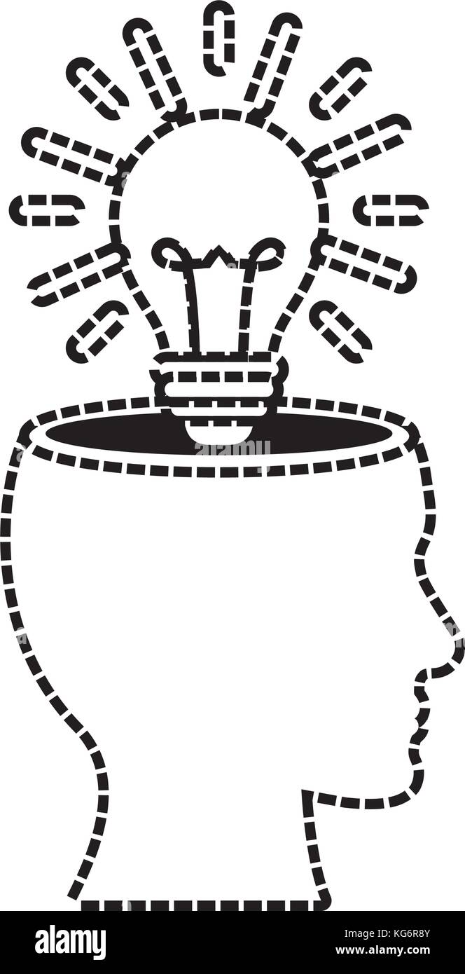 head pictogram vector illustration Stock Vector Image & Art - Alamy