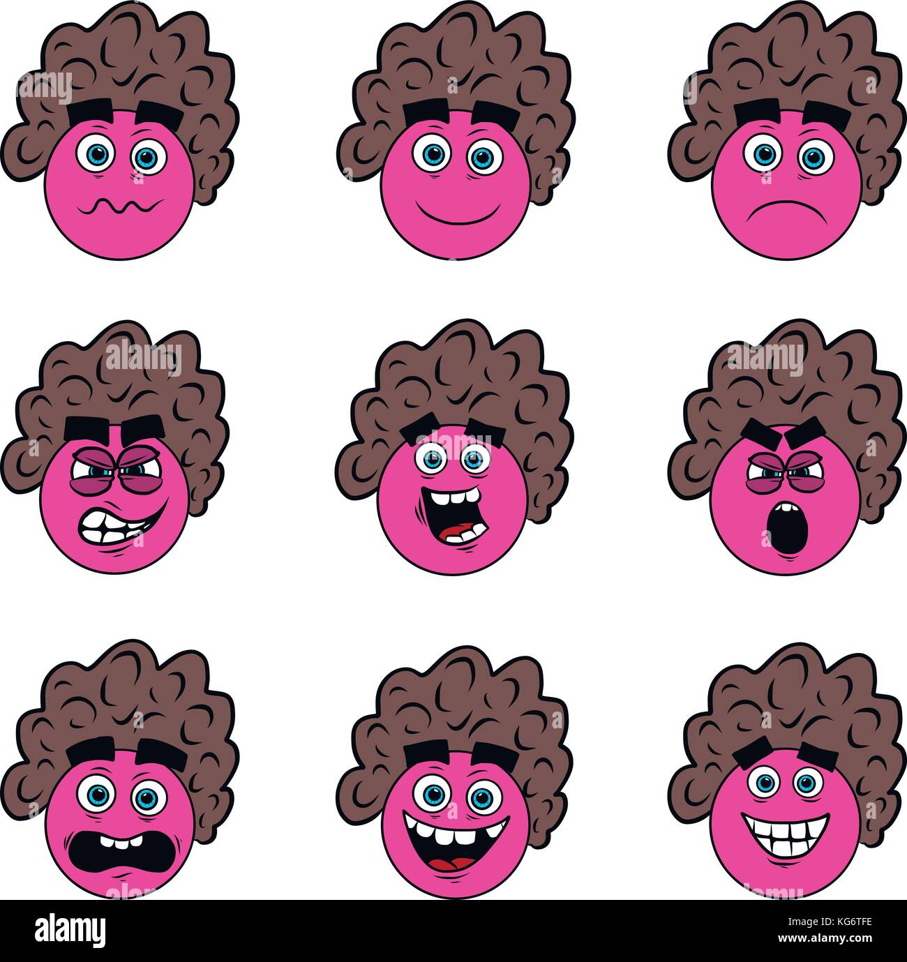 Emoji cartoon hi-res stock photography and images - Alamy